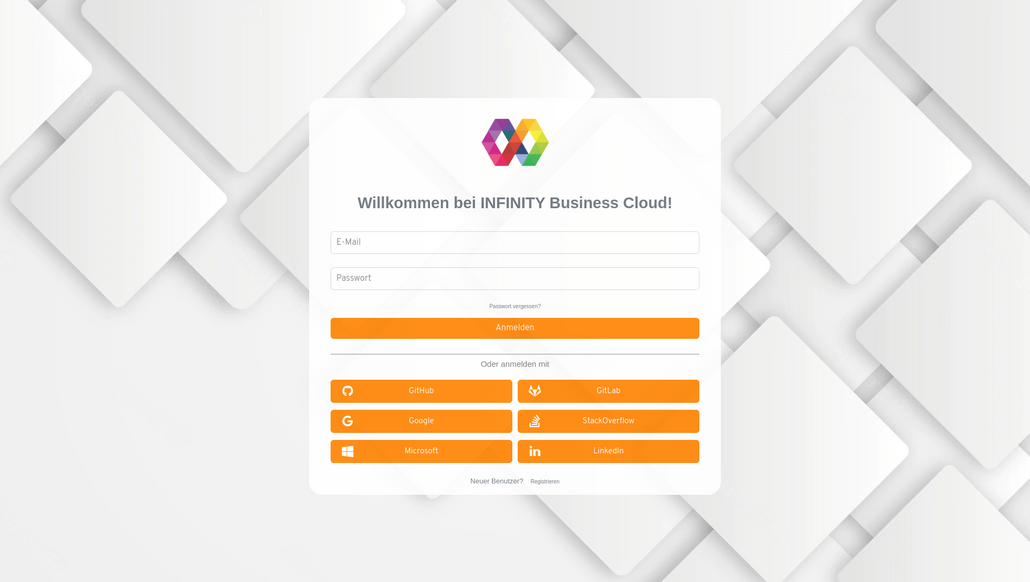 Getting Started | INFINITY Business Cloud